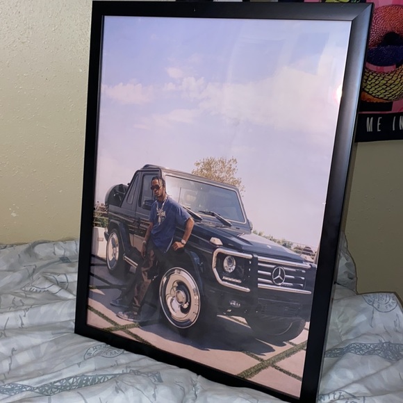 Travis Scott | Wall Decor | Genuine Travis Scott Gwagon Poster Picture ...